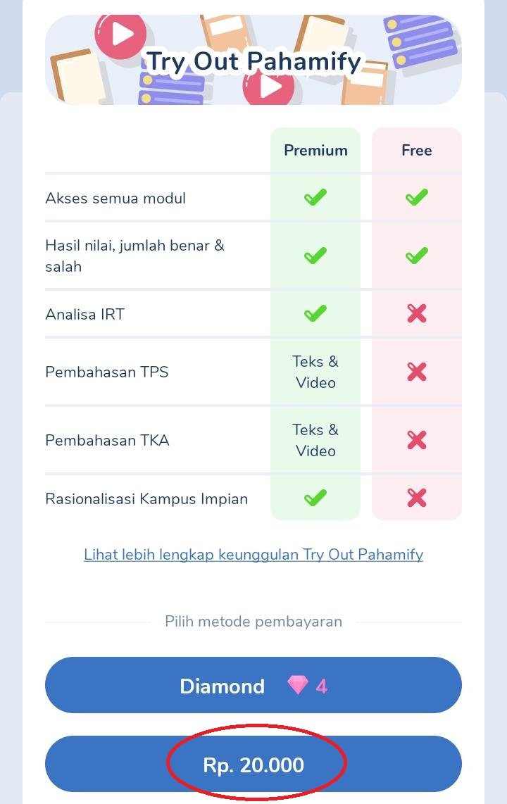 Fitur TryOut Pahamify. Fiturnya Para Juara - Pahamify | Taklukkan UTBK