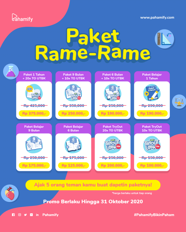Aplikasi Belajar Online Pahamify Diskon Hingga 75 Persen - Pahamify