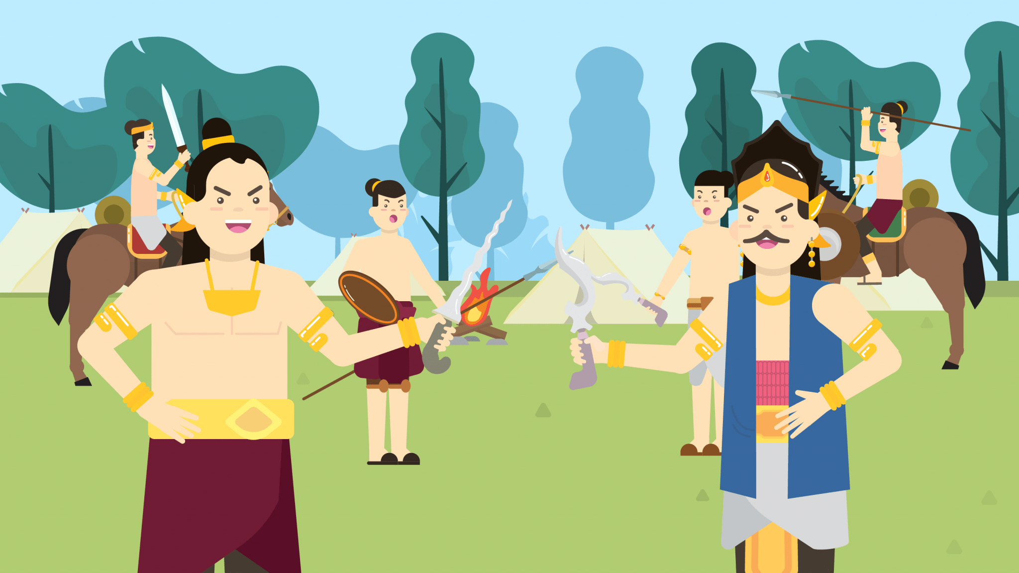 Sejarah Wajib Kelas 10: Cerita Perang Bubat Dan Latar Belakangnya